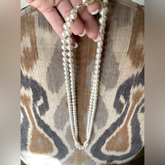 Rmn | Jewelry | Vintage Long Pearl Necklace | Poshmark